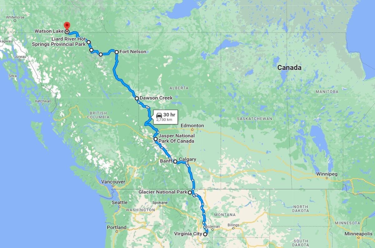 Mai: Montana – Alberta – British Columbia – Yukon: Auf dem Alaska ...